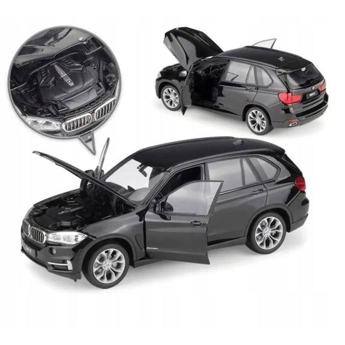 Miniature BMW X5 1:24 - RESTEQ - Métal - Portes ouvrantes - Détails ...