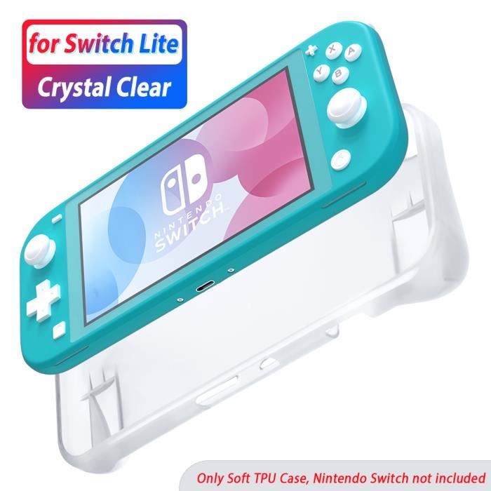 Celar pour NS Lite - Coque de protection souple en Silicone et Cristal pour Nintendo Switch Lite ...