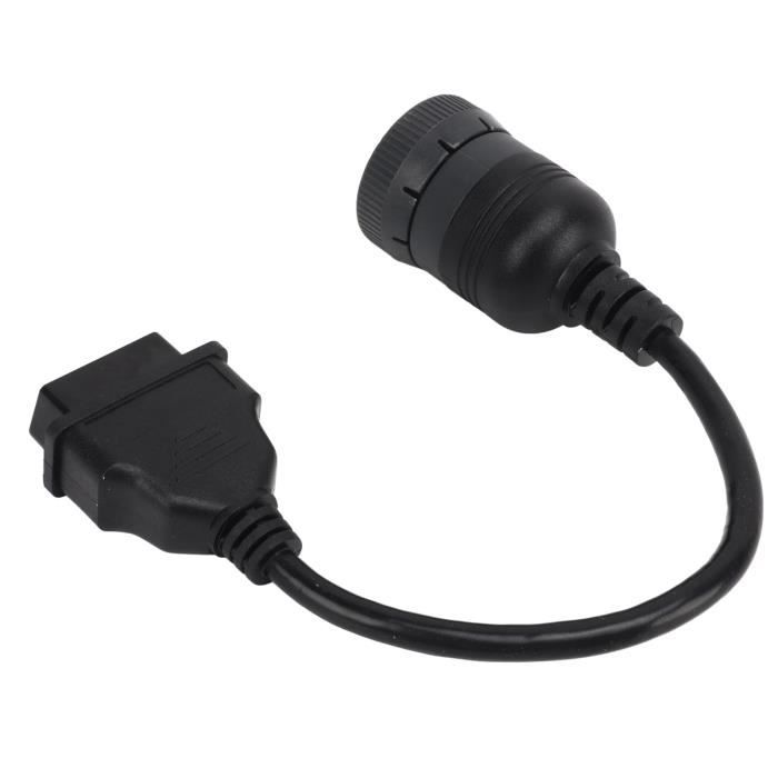 Akozon Câble adaptateur de diagnostic de camion Adaptateur d'interface de diagnostic de camion ...