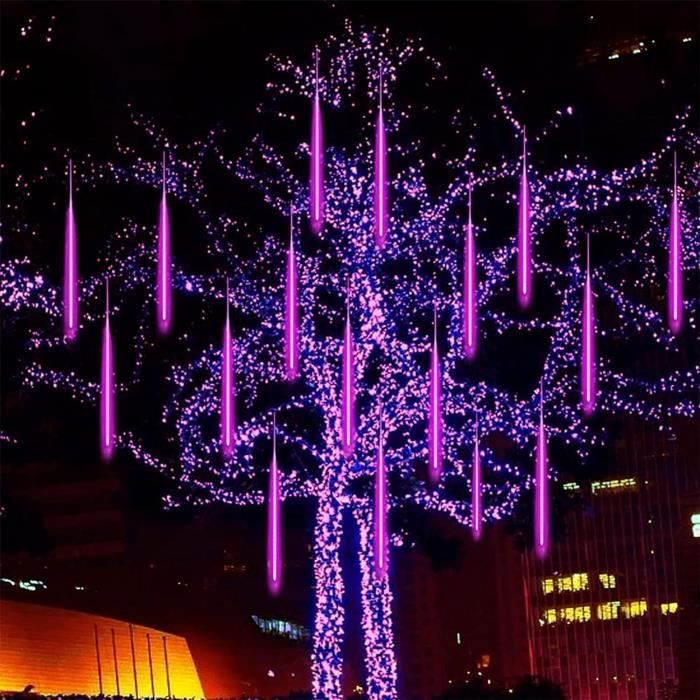 Lampe De Douche Meteor 30Cm 10 Tubes 240 Led Etanche Météore Pluie ...