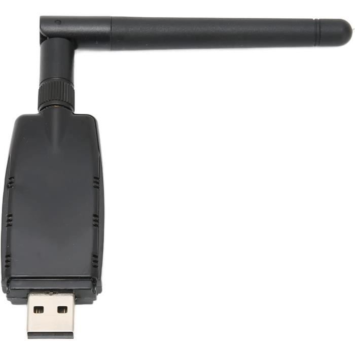 Adaptateur WiFi USB 300 Mbps, Antenne 2,4 GHz à Bande Unique 2 DBi et RTL8192EU, Adaptateur de ...