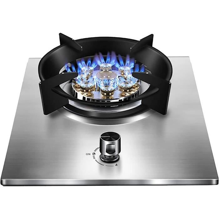 Table de Cuisson à gaz Poêle à gaz intégrée 1 Zones Wok 5.2kw Neuf ...