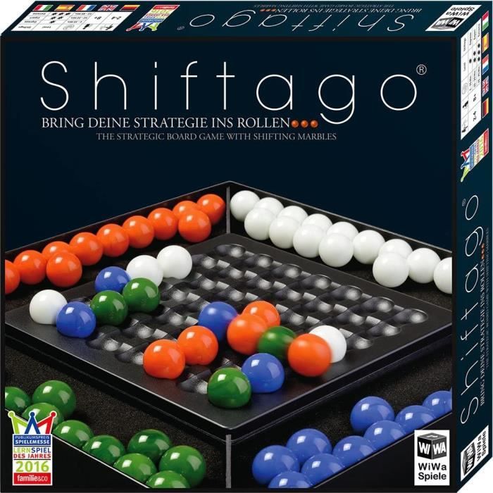 WiWa Spiele 790023 - SHIFTAGO - Mets ta strategie en marche (jeu jeux ...