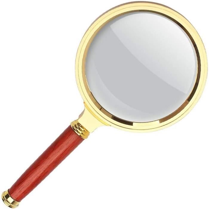 Loupe D'Écran Loupe Loupe -20 Poignées En Métal Acajou Ultra Clair ...