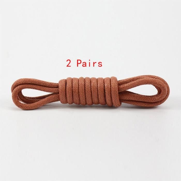 Valeur 2Paires Rouge Marron Taille 90cm Paire de Lacets de Chaussure ...