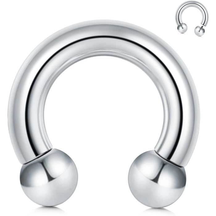 Pa Ring - Anneau De Piercing Prince Albert 00G-0G-2G-4G-6G-8G-10G-12G ...