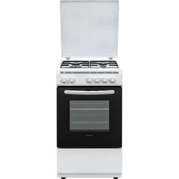 Finlux Cooker gas-electric FC-550MMW - 5901138700051 - Cdiscount ...