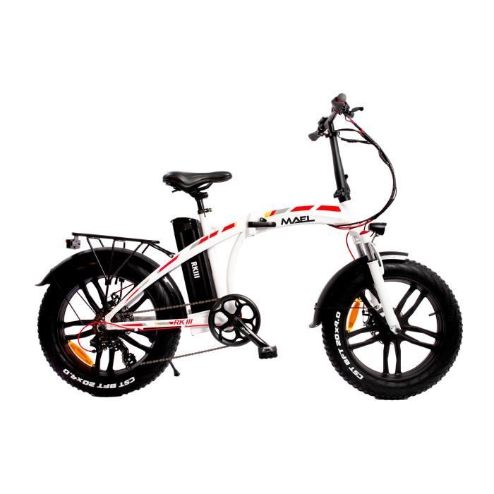Vélo électrique Milano Mael bike Blanc - Cdiscount Sport