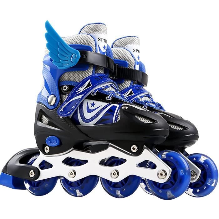 Rollers en ligne pour enfants RUMOCOVO - Taille réglable - Roues en PU ...