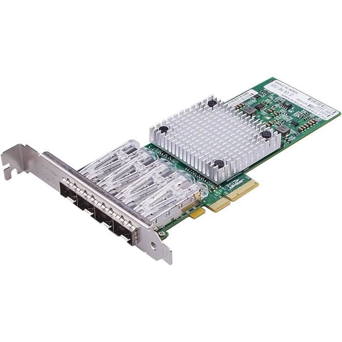 1000Mbps Pci-E Nic Gigabit Ethernet Converged Network Card With Intel ...
