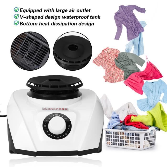 Shipenophy sèche-linge portable Sèche-linge électrique domestique 1200W ...