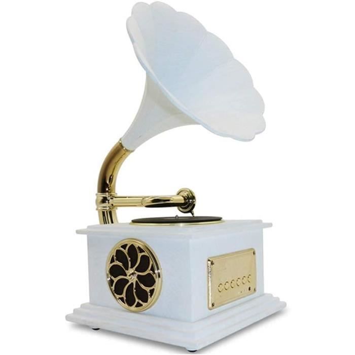 Tourne-Disques Rétro, Look Phonographe Rétro, Platine Vinyle En Bois À ...