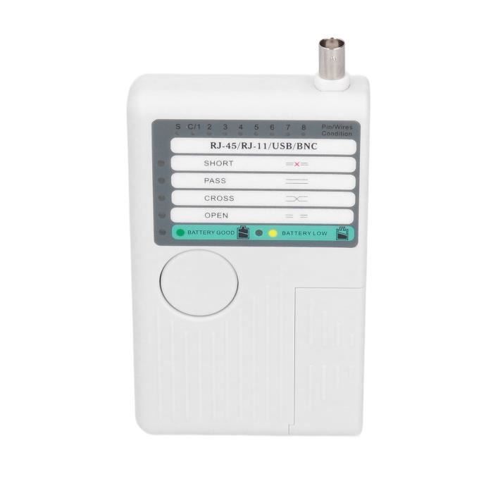 VBESTLIFE traceur de fil NF‑3468 Testeur de câble réseau 4 en 1 Testeur ... VBESTLIFE traceur de fil NF‑3468 Testeur de câble réseau 4 en 1 Testeur ...