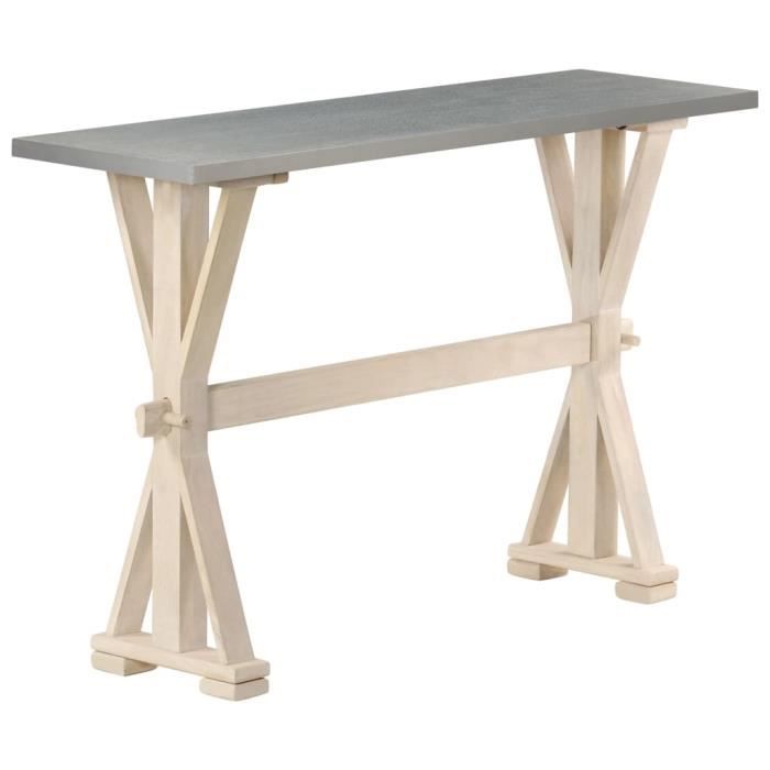 Magnifique•) BEST Table Console, Meuble d’Entrée JILLE - avec dessus en ...