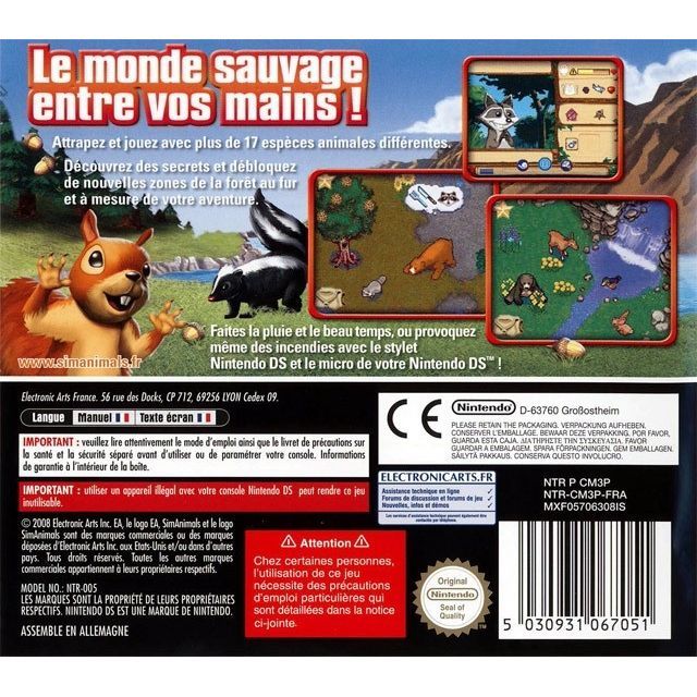 SIM ANIMALS / JEU CONSOLE NINTENDO DS - Cdiscount Jeux vidéo
