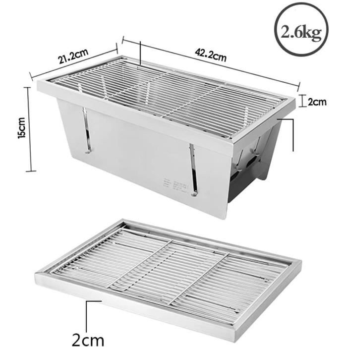 Brasier Pliable Feu de feu Pit Cour arrière Patio Jardin Poêle Bois ...