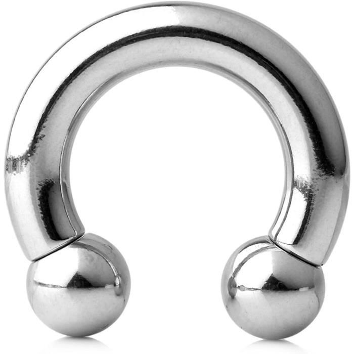 Pa Ring - Anneau De Piercing Prince Albert 00G-0G-2G-4G-6G-8G-10G-12G ...