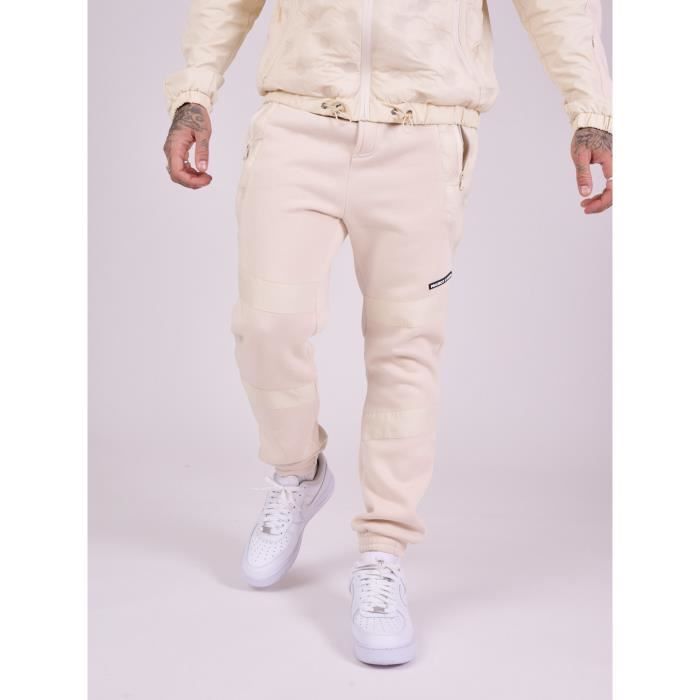 Bas de jogging - PROJECT X PARIS - Bi-matière - Matelassage rond ...
