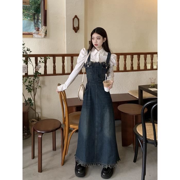 Robe femmes - Streetwear – Vintage en Denim à - FR88KZ Denim_dress ...