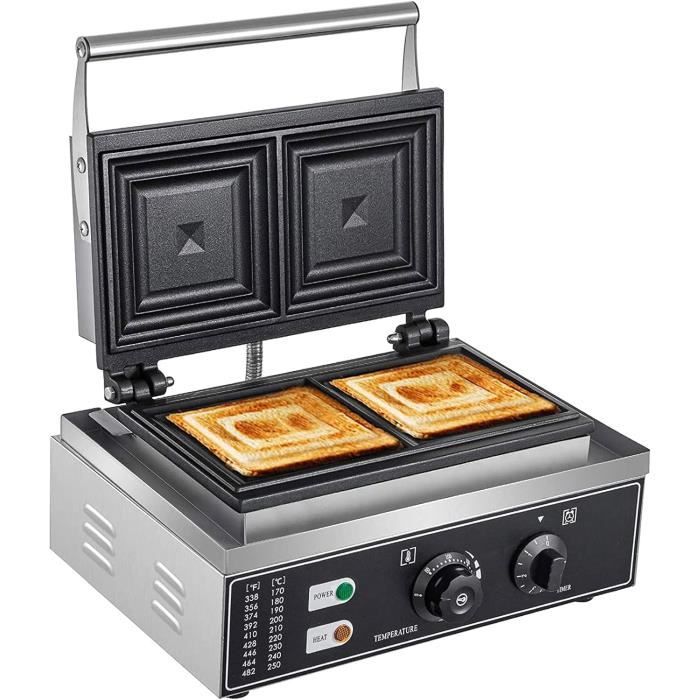 Gaufrier - Appareil À Croque-Monsieur - 1500 W - Contrôle De La ...