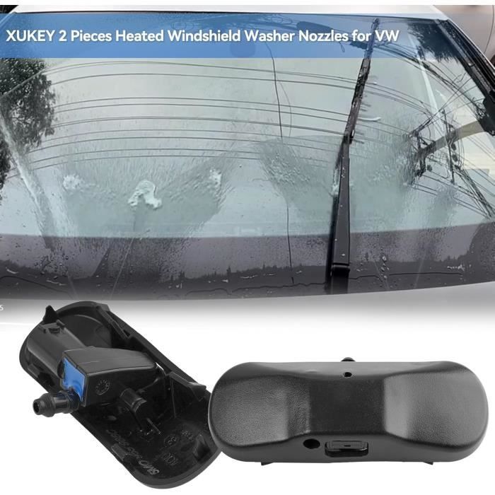 Lot de 2 buses de lavage de pare-brise avant 5M0955985C - Chauffantes ...