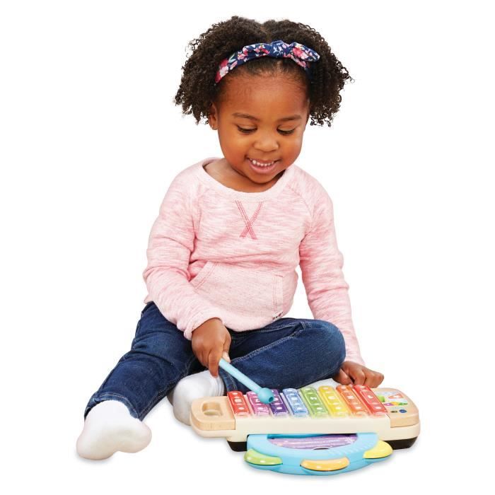VTECH BABY - Play Green - Xylo-Tambourin Lumi Magique (Jouet Bois FSC ...