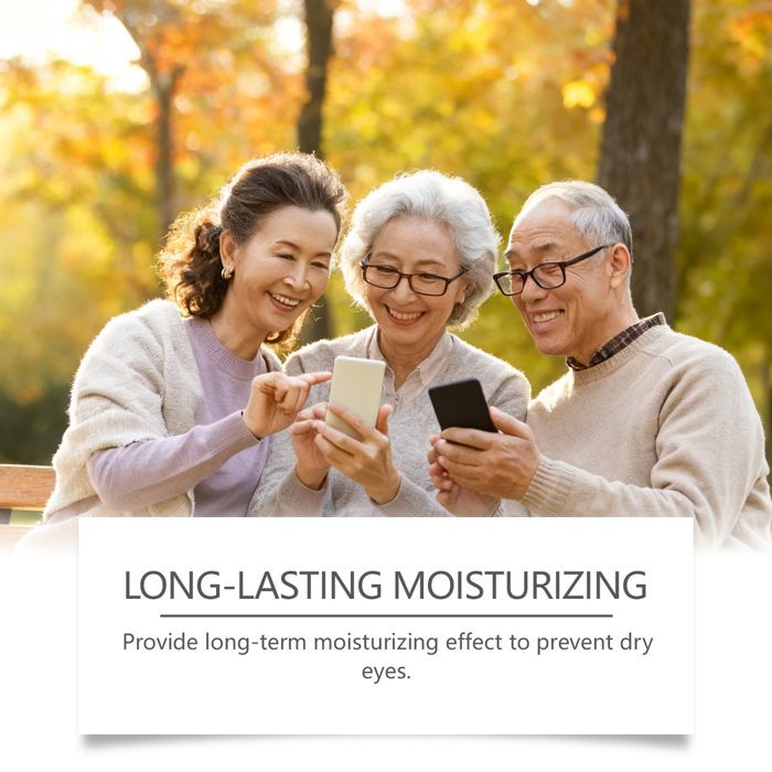 Gouttes pour les yeux Réparer les yeux secs Fatigue Rougeur des yeux ...