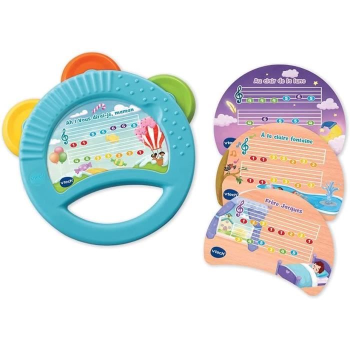 VTECH BABY - Play Green - Xylo-Tambourin Lumi Magique (Jouet Bois FSC ...