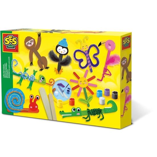 SES CREATIVE Bâtonnets animaux - Cdiscount Jeux - Jouets