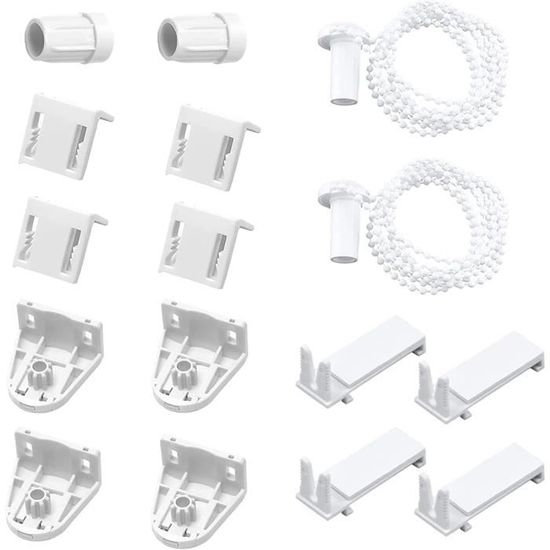 Attache Store Enrouleur 2 Sets Fixation Store sans Percage Mecanisme ...