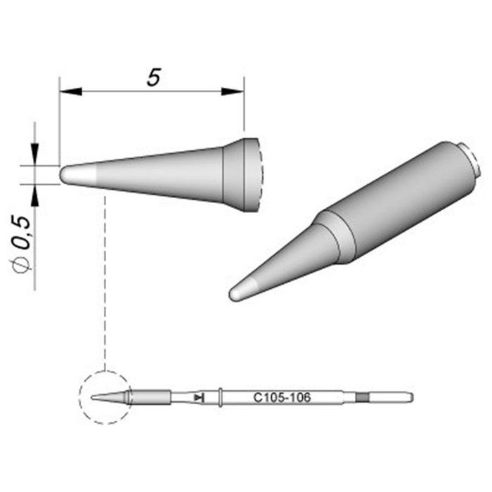 Fer a souder - poste a souder Jbc - C105106 - a souder/pointe a ...