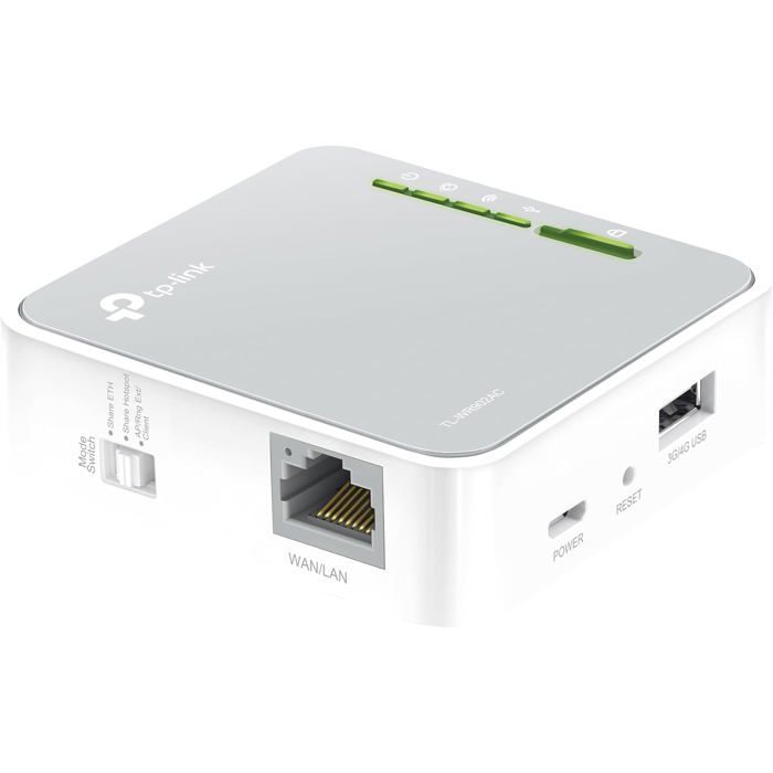 Routeur WiFi - LUVANO - TL-WR902AC - Voyage AC750 - Bi-Bande - Port ...