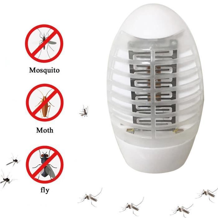 LED Socket Electric Mosquito Fly Bug Insect Trap Killer Zapper Night ...
