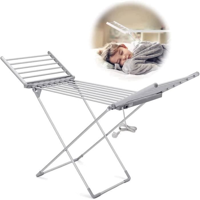 Séchoir À Linge Pliable Électrique Sèche-Linge En Aluminium Sèche-Linge ...