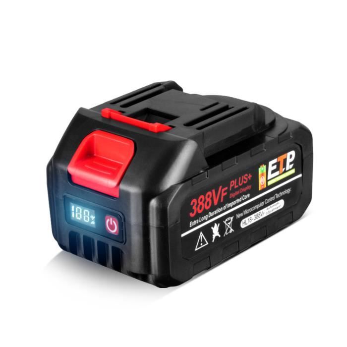 Batterie Lithium-Ion - Makita - 388vf Plus - 18V - 30000mAh - Outil Électrique de Remplacement ...