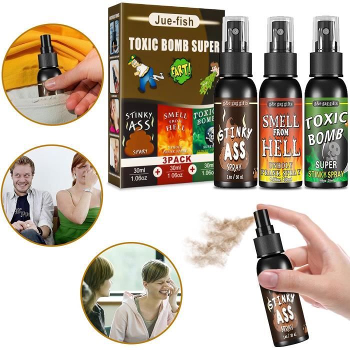Spray Qui PUE, Spray Puant, Boule Puante Puissante, Smell from Hell ...