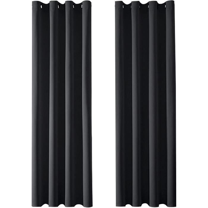 Rideau Occultant Thermiques 140x240 cm Vert Sauge Rideau Thermique ...