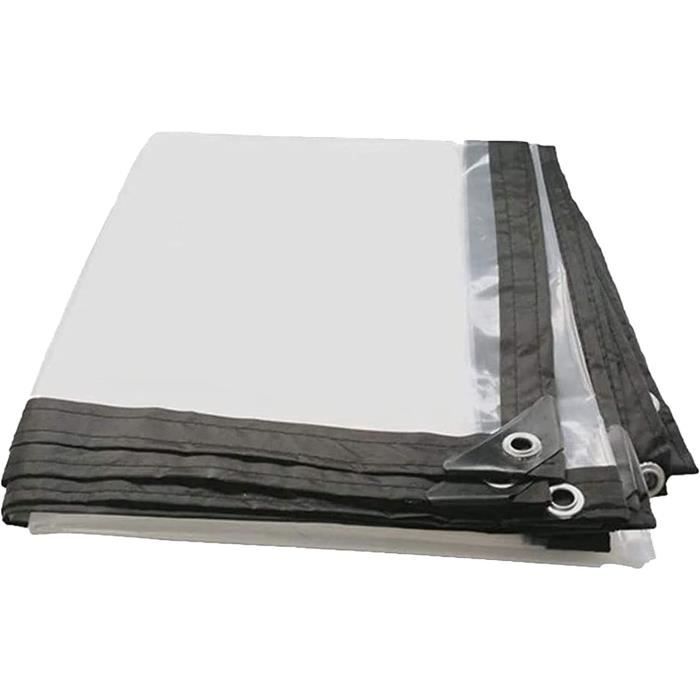 1x1m Bâche Transparente Imperméable, Bâche De Protection Exterieur ...