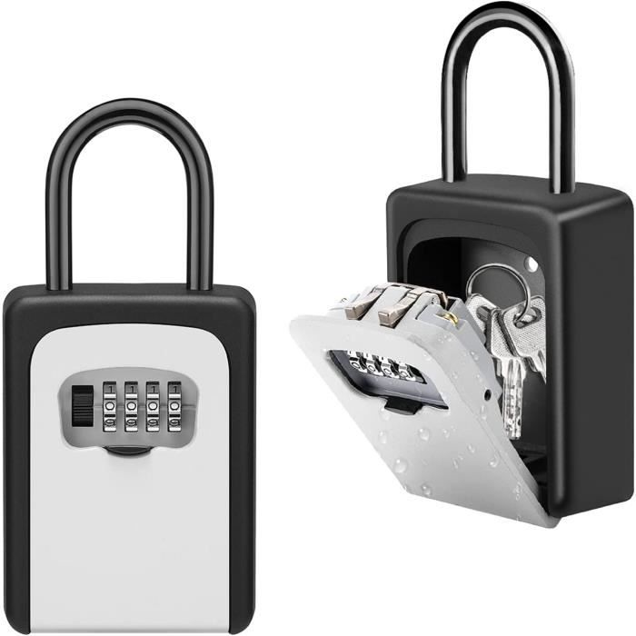 Boîte à clés avec manille à fixation murale - Petite combinaison - Pour ...