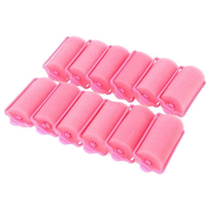 12 Pièces Rouleaux de Mousse Éponge Bigoudis de Coiffure Flexibles ...