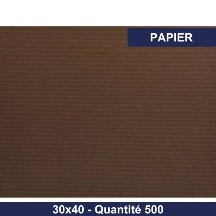 CGMP - Set de table papier - Marron chocolat - 30x40 - x500 - Cdiscount ...