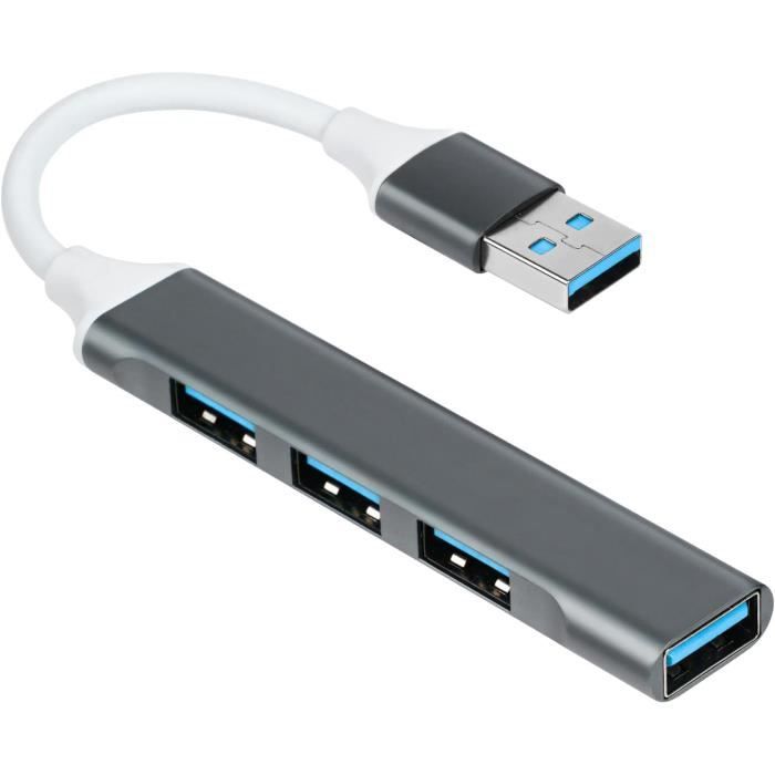 Hub Usb 3.0 4 Ports, Data Hub Usb Ultra Fin, Rallonge Usb 3.0 Transfert ...