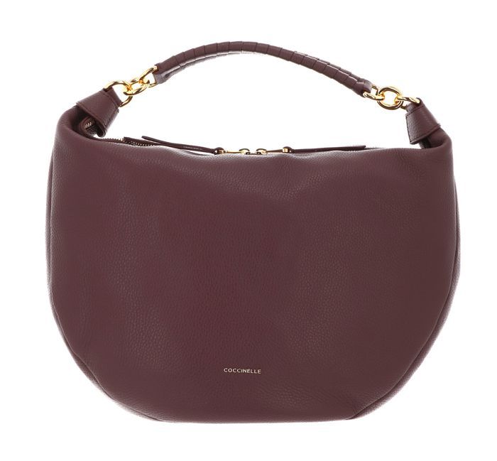 COCCINELLE Sac à main marron en cuir pour femme - Coccinelle Maelody ...