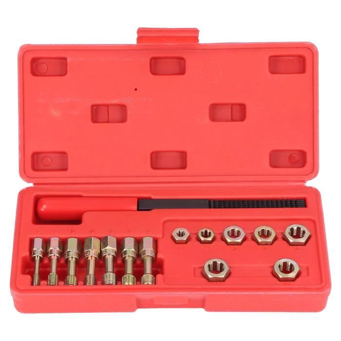 Restaurateur de filetage métrique - DUOKON - Kit d'outils de réparation ...