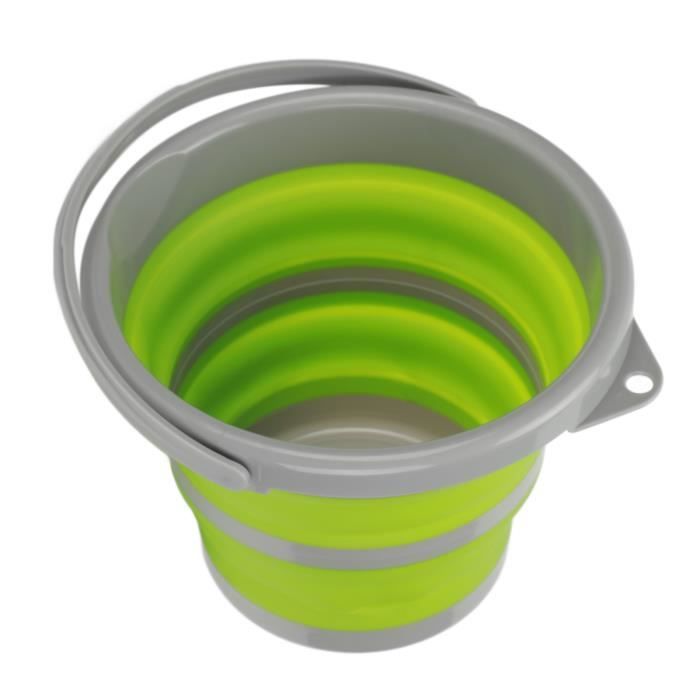 Fdit seau pliable pliant Seau pliable poignée portable facile à ...
