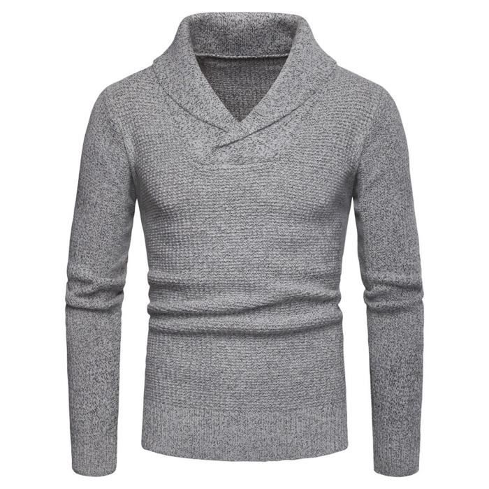 Pull à la mode pour hommes d'automne et d'hiver en vrac Pull de couleur ...