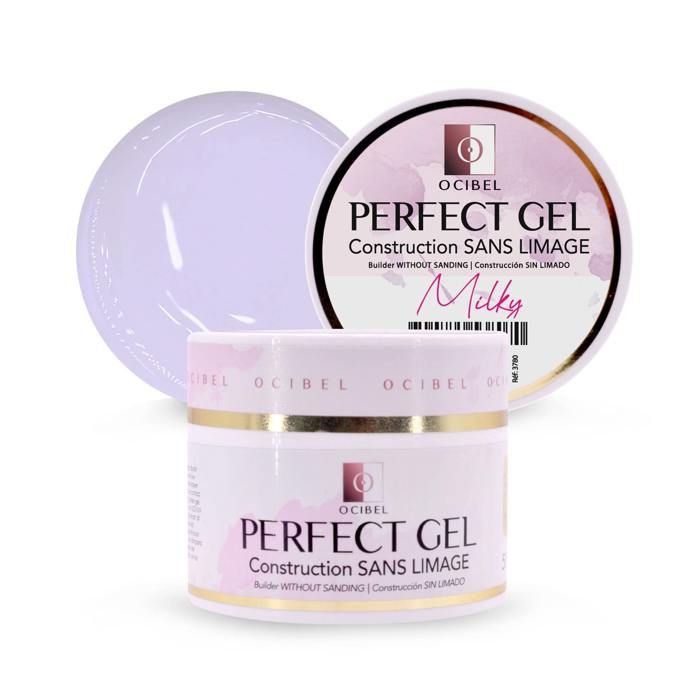 OCIBEL - Perfect Gel Construction SANS LIMAGE 50g UV / LED - Milky - Cdiscount Au quotidien