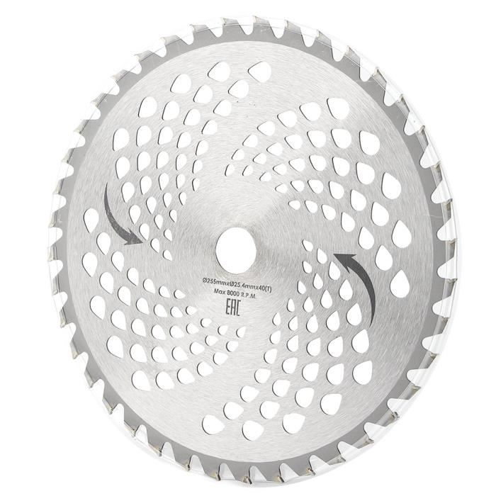 Omabeta Lame de scie Lame de coupe ronde en acier pour pelouse à 40 ...