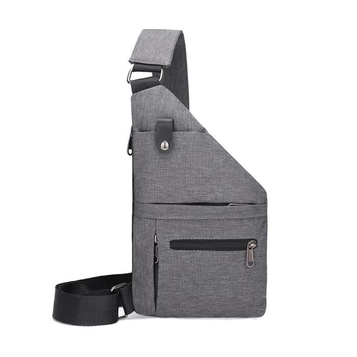 Rumocovo® Sacs à Bandoulière Antivol Pour Hommes Sacoche De Poitrine