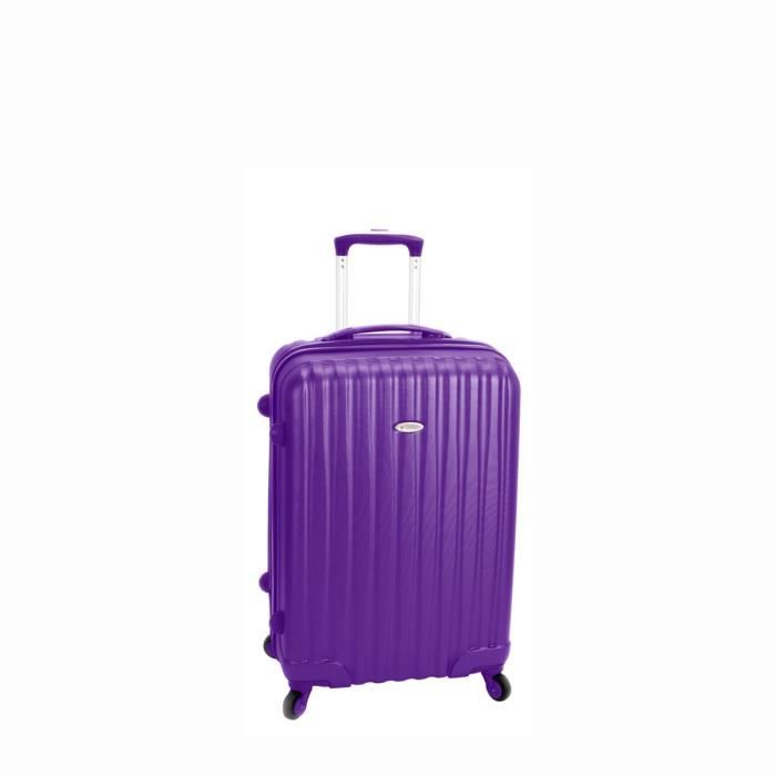 Valise cabine rigide original robust I 53 cm VIOLET